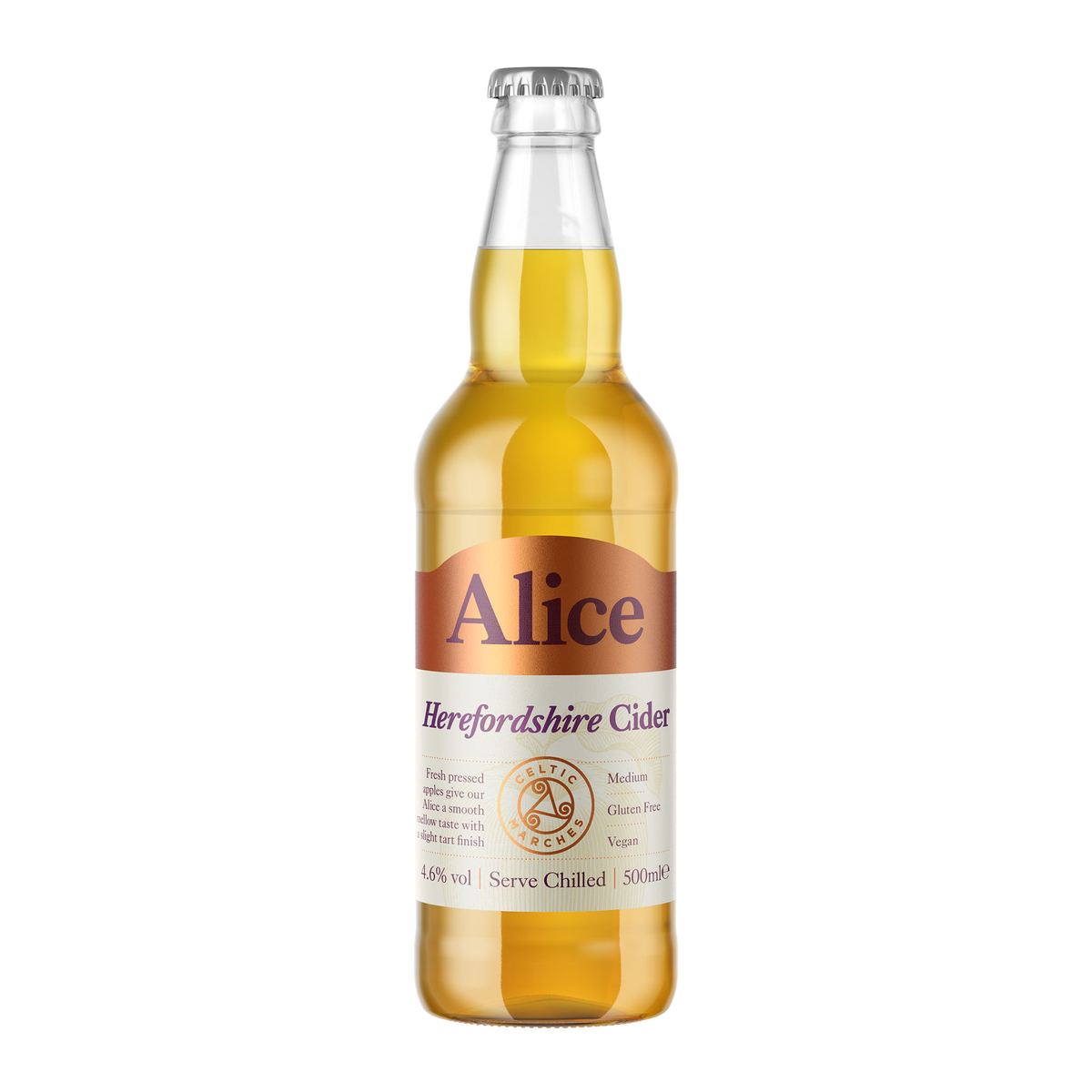Alice 4.6% 12 x 500ml Bottles – Celtic Marches