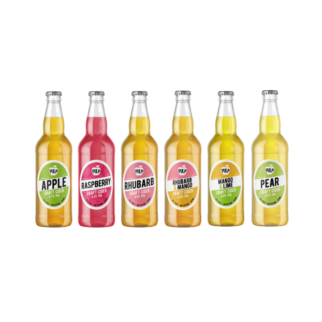 PULP Cider Mixed Case 12 x 500ml Bottles – Celtic Marches